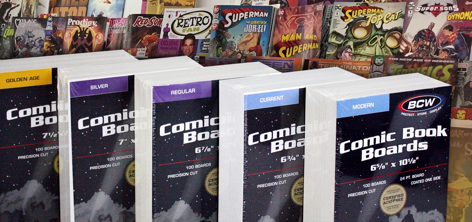 What’s Behind BCW Comic Book Backing Boards? – Collectors Hub