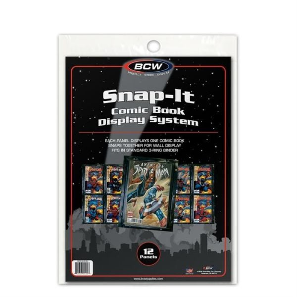 Pack of BCW Snap-It comic book display system – Collectors Hub