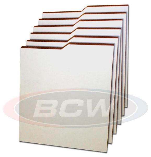 Stack of BCW corrugated cardboard dividers – Collectors Hub