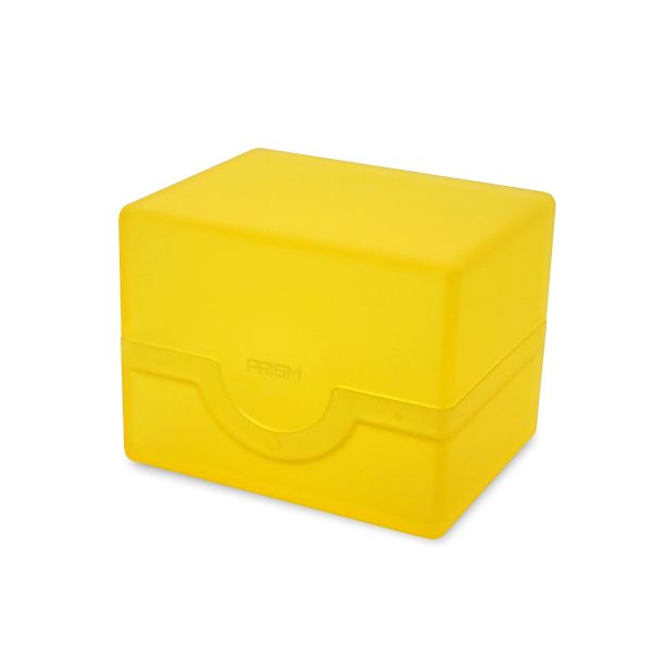 One Spectrum prism deck case in xanthic yellow. – Collectors Hub