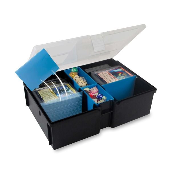 BCW Prime X4 XL Gaming Box open with divider swooshing out ...