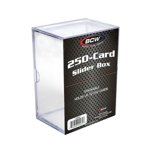 BCW 250 Card Slider Box – Collectors Hub